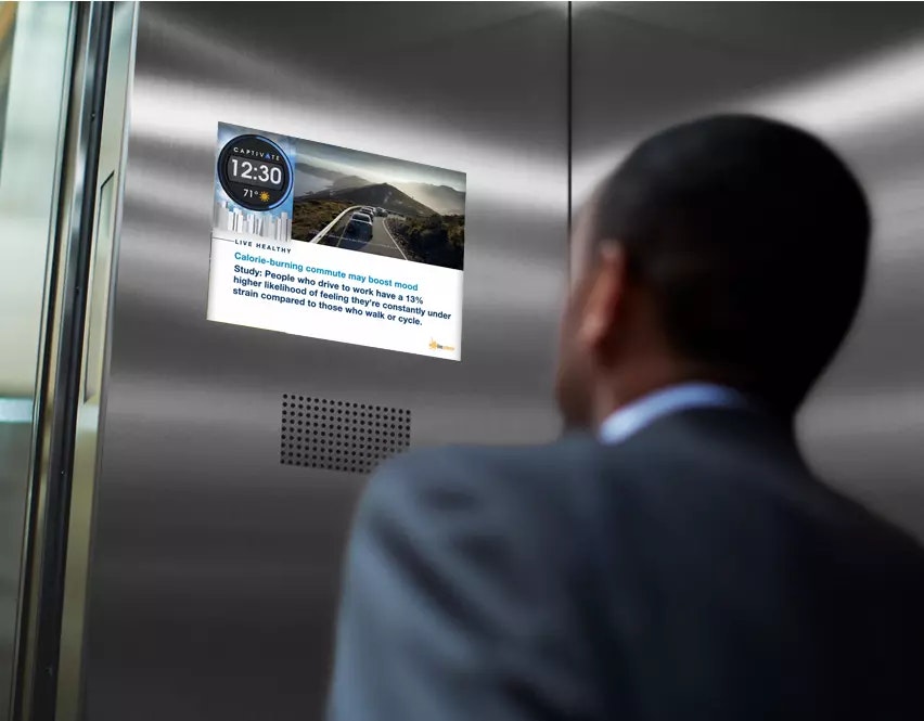 Elevator Advertising | Office Advertising | AdQuick